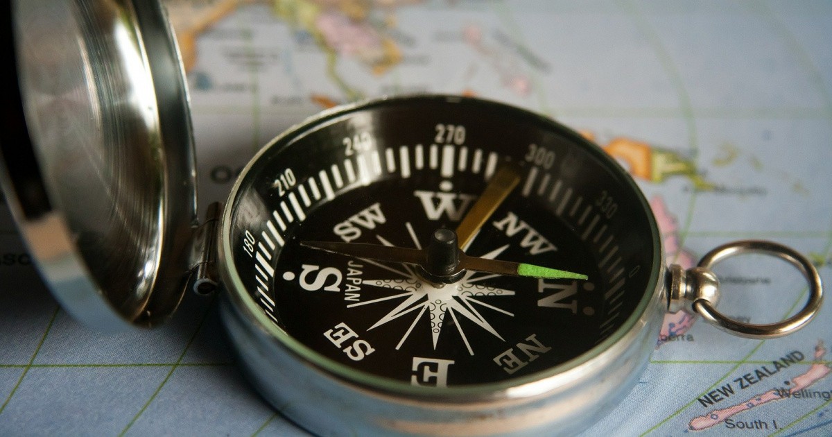 Wie funktioniert ein Kompass?